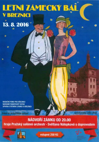 Letní zámecký bál na zámku Březnice - Březnice